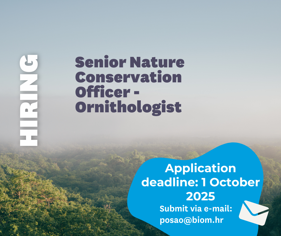 Biom is hiring a Senior Nature Conservation Officer – Biom